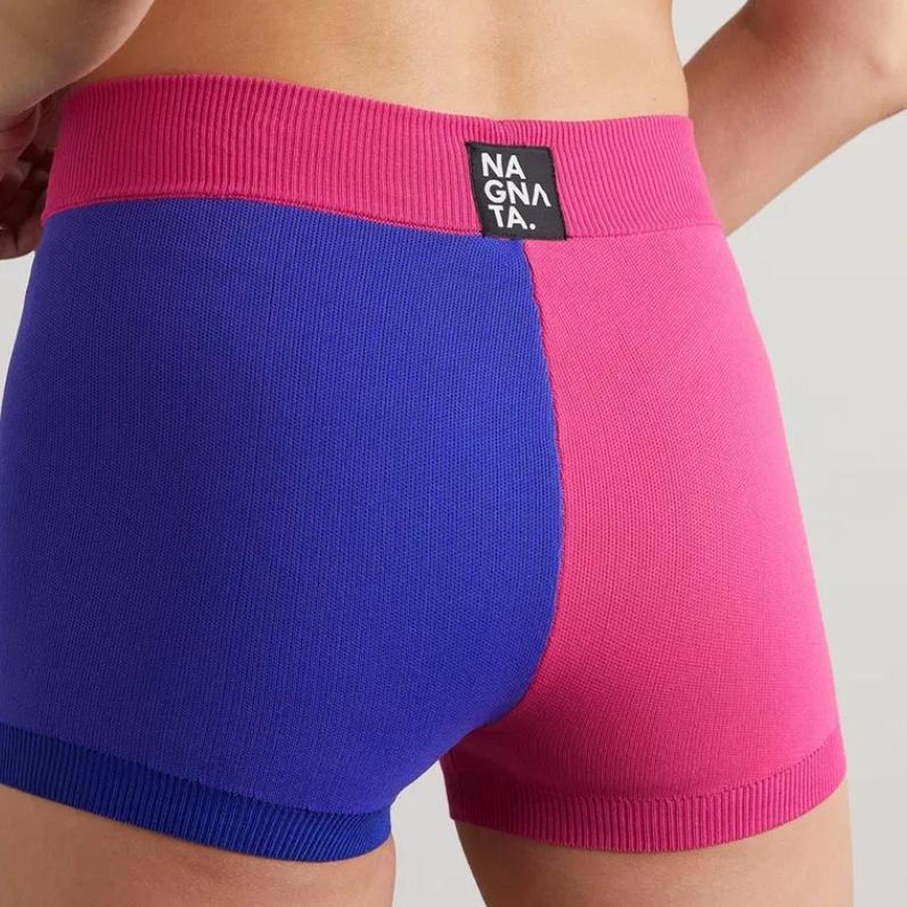 Nagnata block yoni shorts Size S/M - Depop