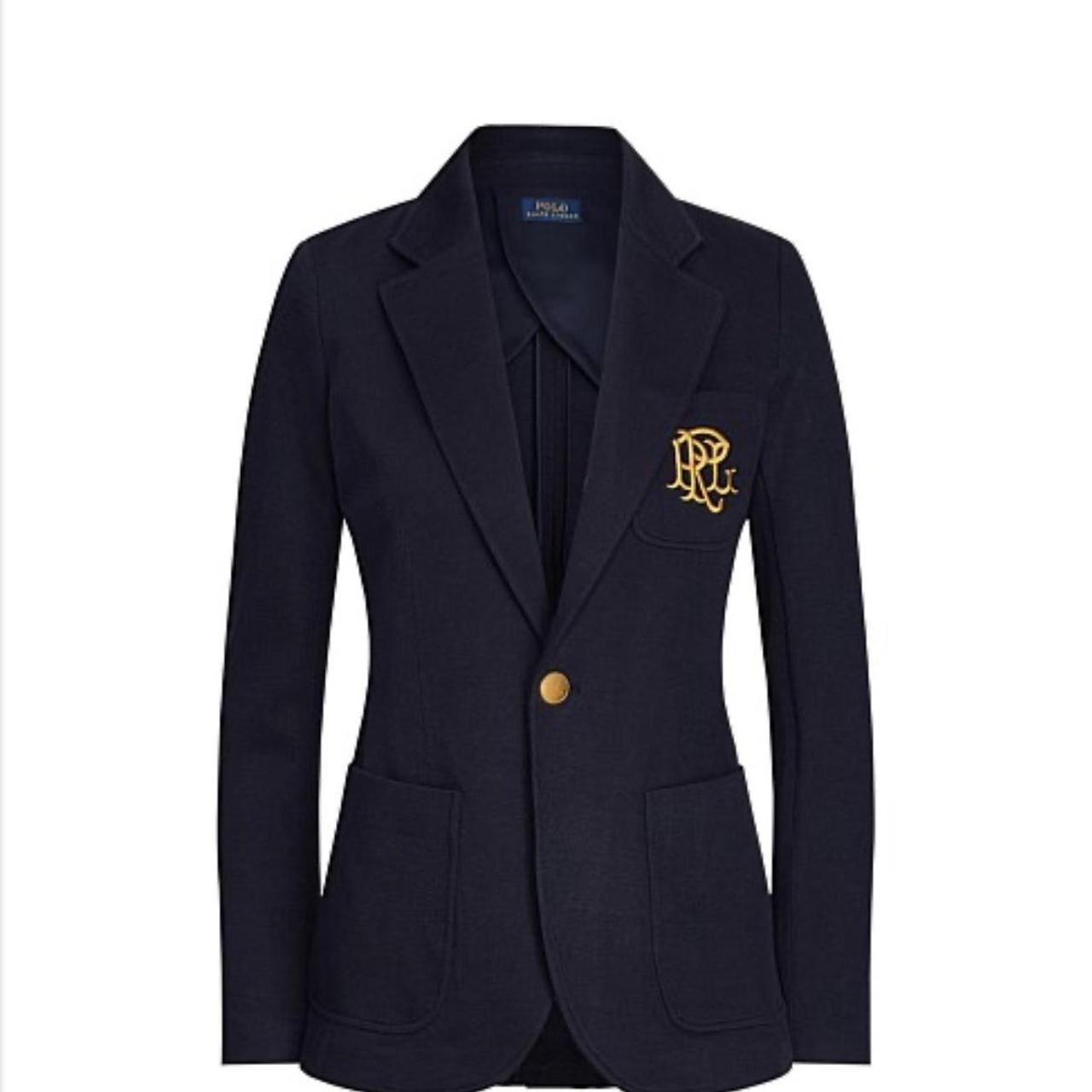 Polo Ralph Lauren Women's Navy Jacket | Depop