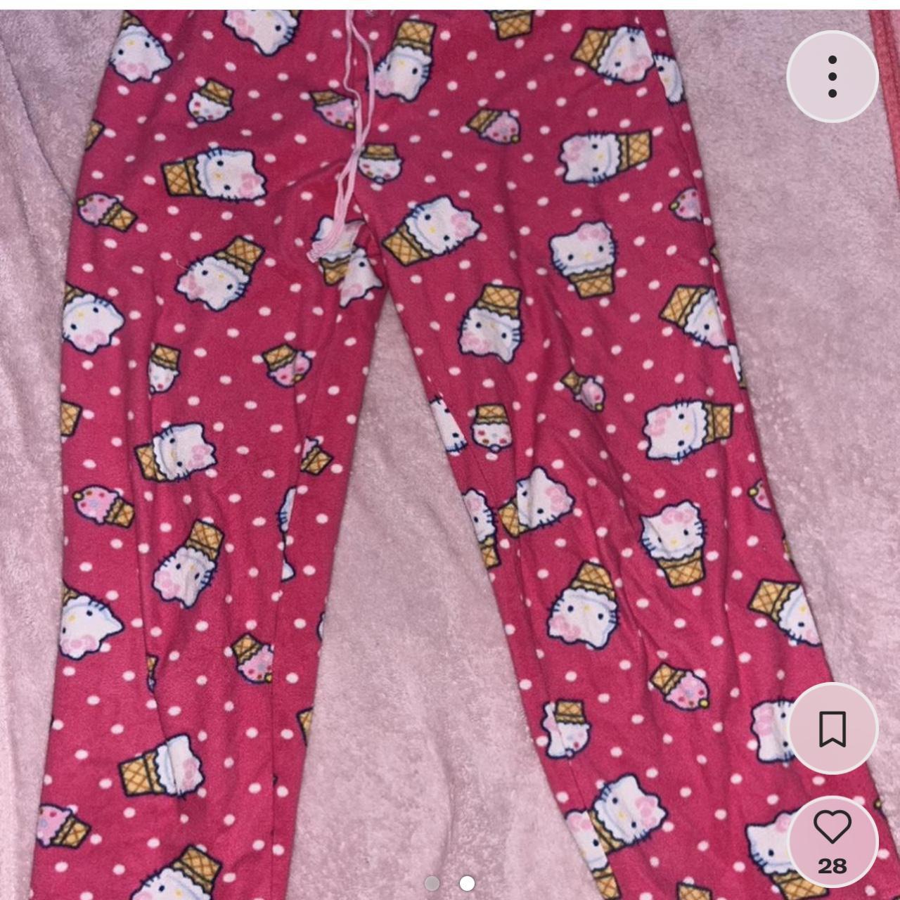 Hello kitty pyjamas pants Sanrio - Depop