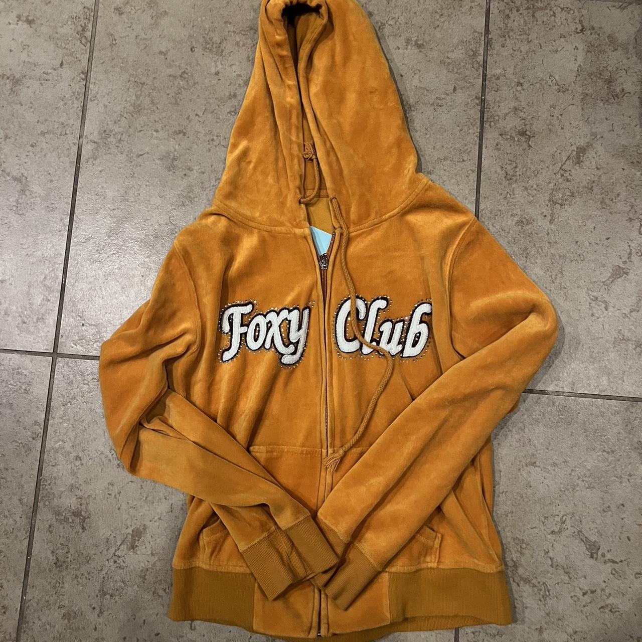 velour juicy inspired foxy club jacket no tag can... - Depop