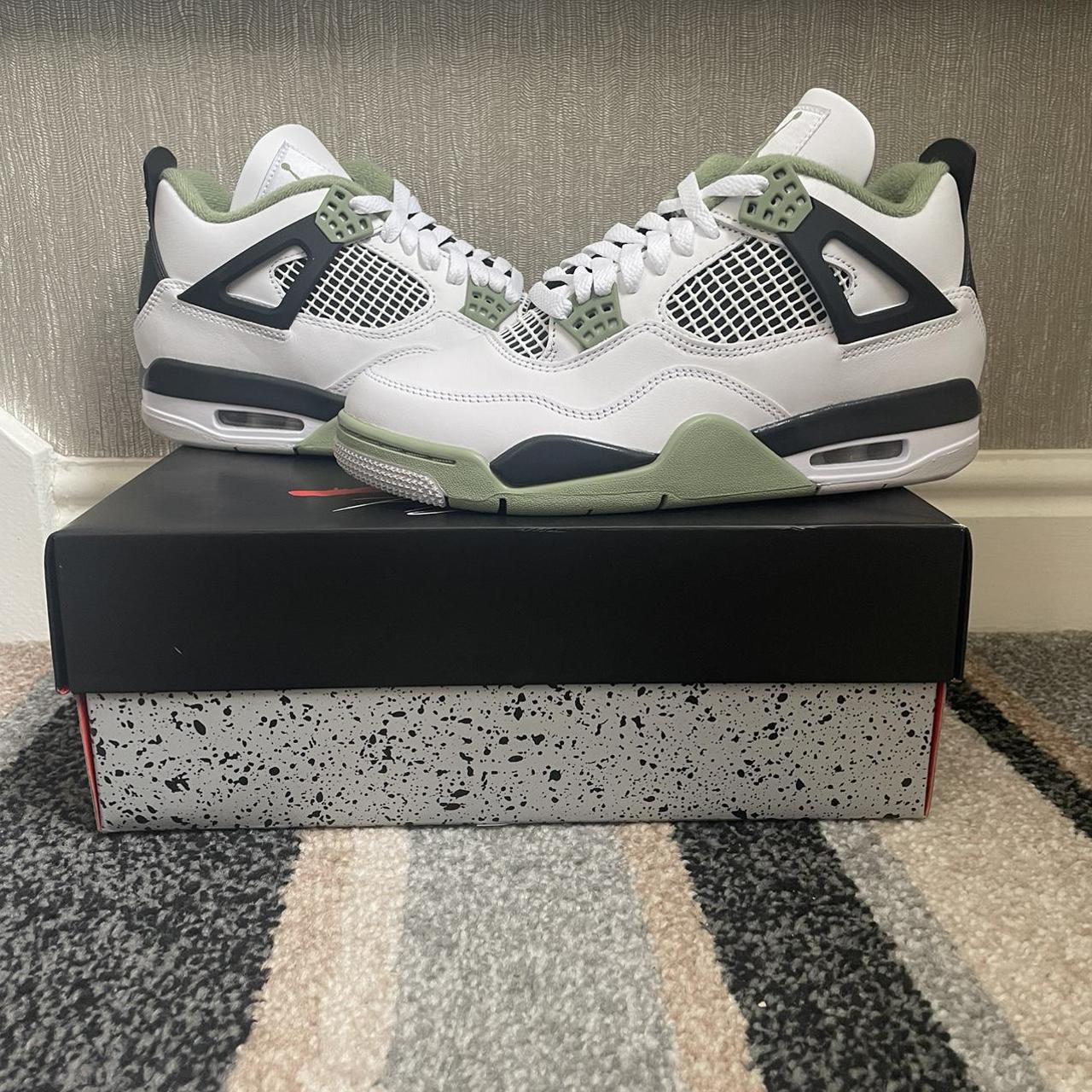 🌊Nike Air Jordan 4 Retro Low Seafoam (W) 🌊 -... - Depop