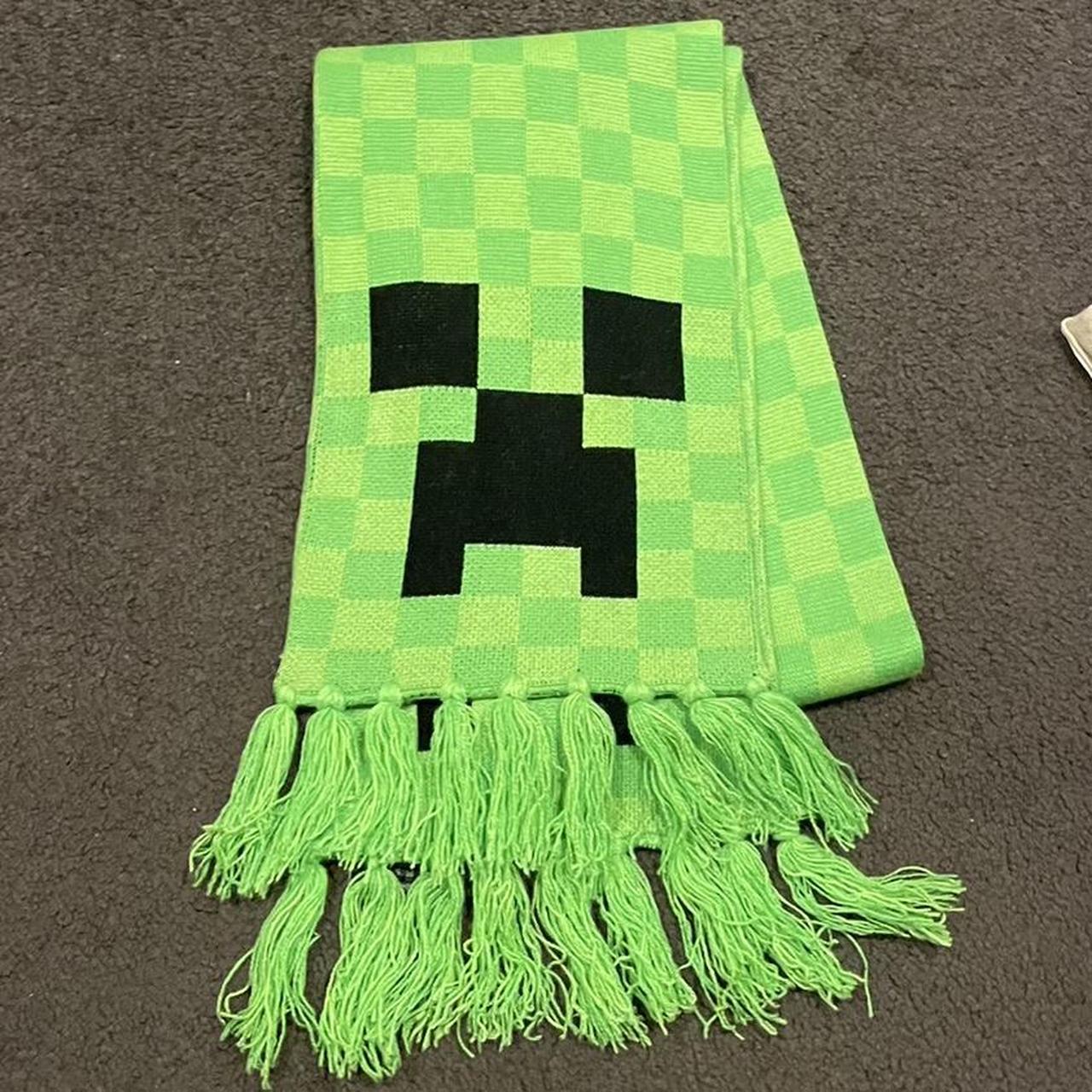 Minecraft creeper scarf Swag 2000s nostalgia Y2k... - Depop