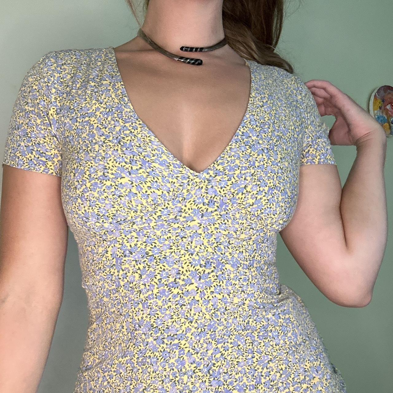 Glassons mini dress with tie back. Super cute AUS... - Depop