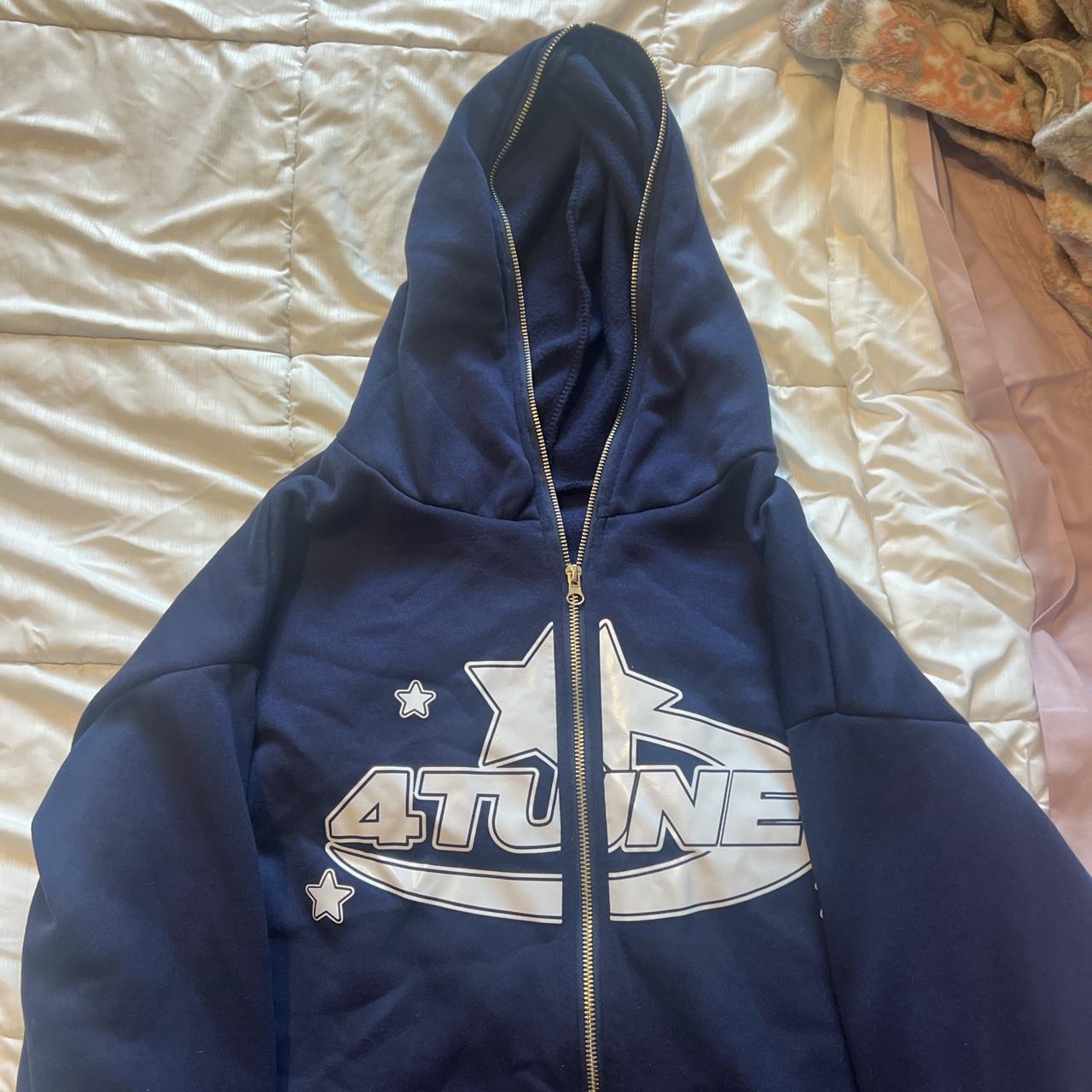 Full zip up jacket Aliexpress “4tune” jacket... - Depop