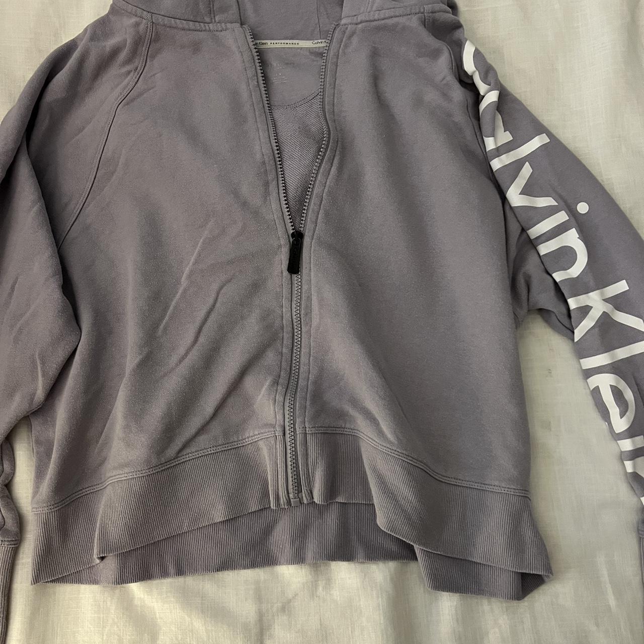 Calvin Klein performance jacket, purple, size large - Depop