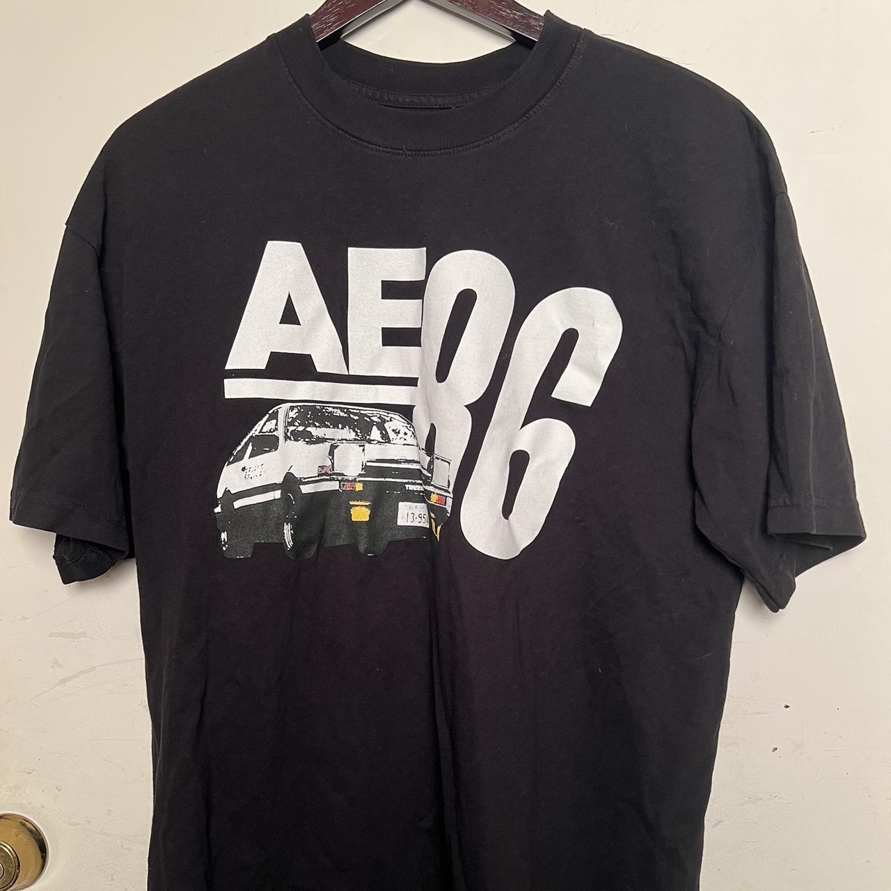 AE86 T Shirt Men’s Large Black Atthemoment. No... - Depop