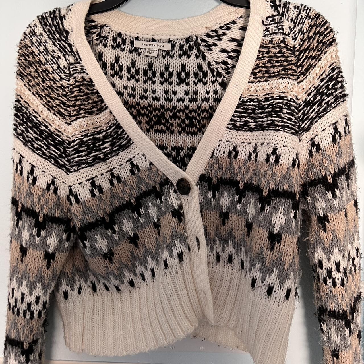 American Eagle cropped cardigan Super soft and... - Depop