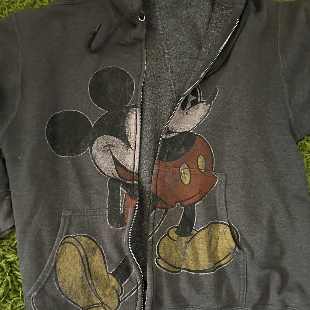 Disney Mickey Mouse zip up sweater... - Depop