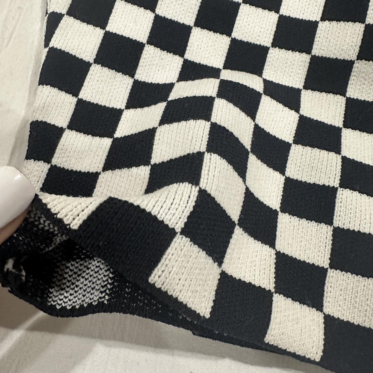 Checkered Tube Top from PacSun, brand new, never... - Depop
