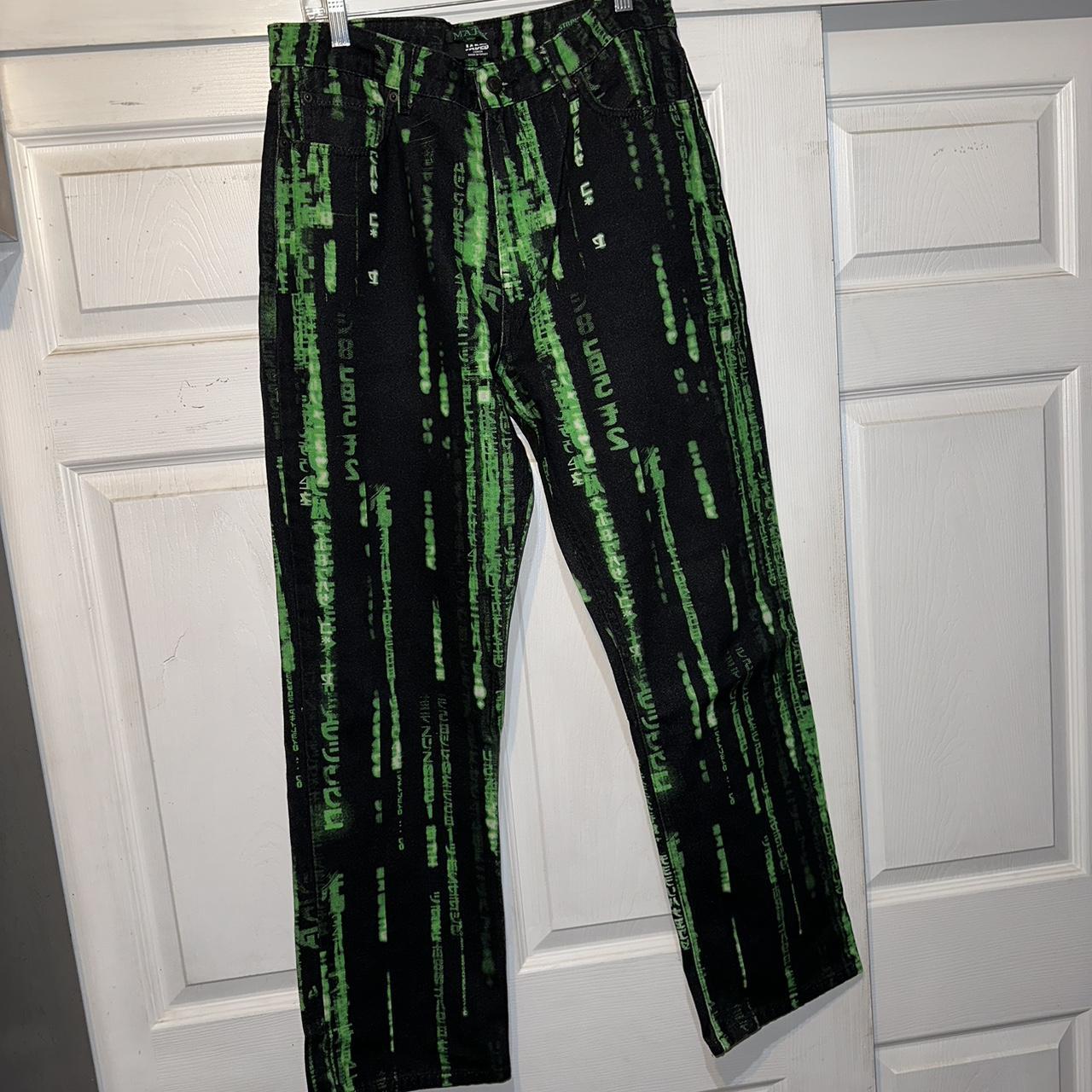 Jaden London Matrix Pants Size 32x32 Worn... - Depop