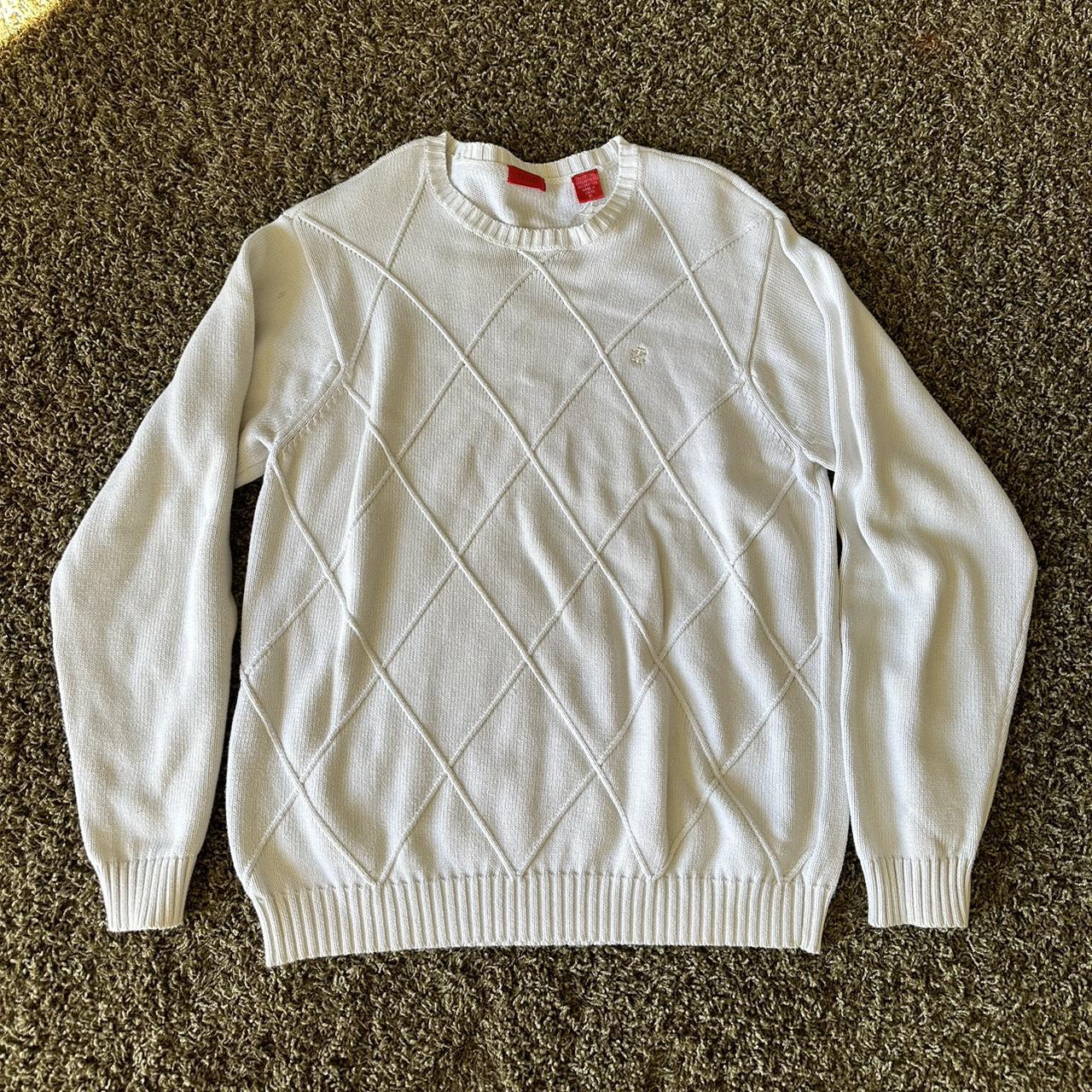 Izod sweater Super nice design Heavy Size large - Depop