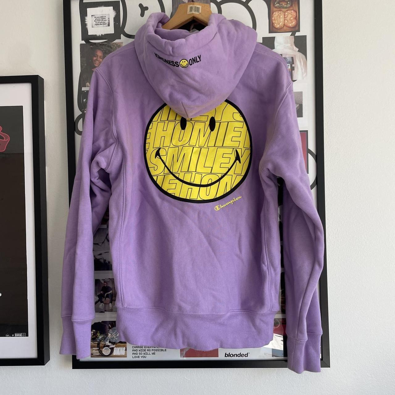 HOMIE x SMILEY collaboration hoodie. Size M.... - Depop