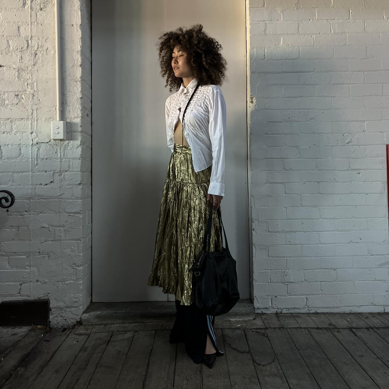 David Lawrence retro skirt - super high waisted -... - Depop