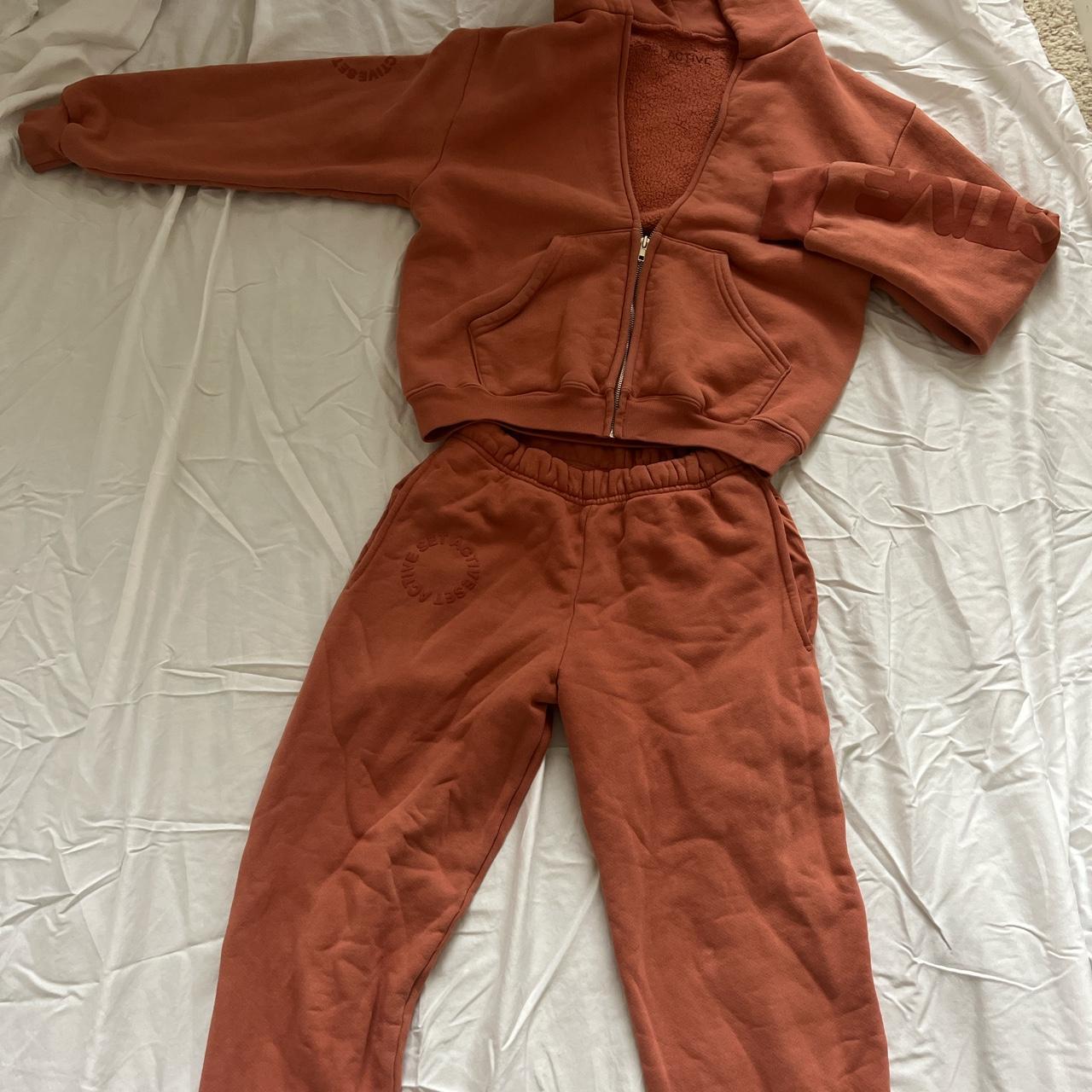 Set Active Spritz matching sweat set Top and bottom... - Depop