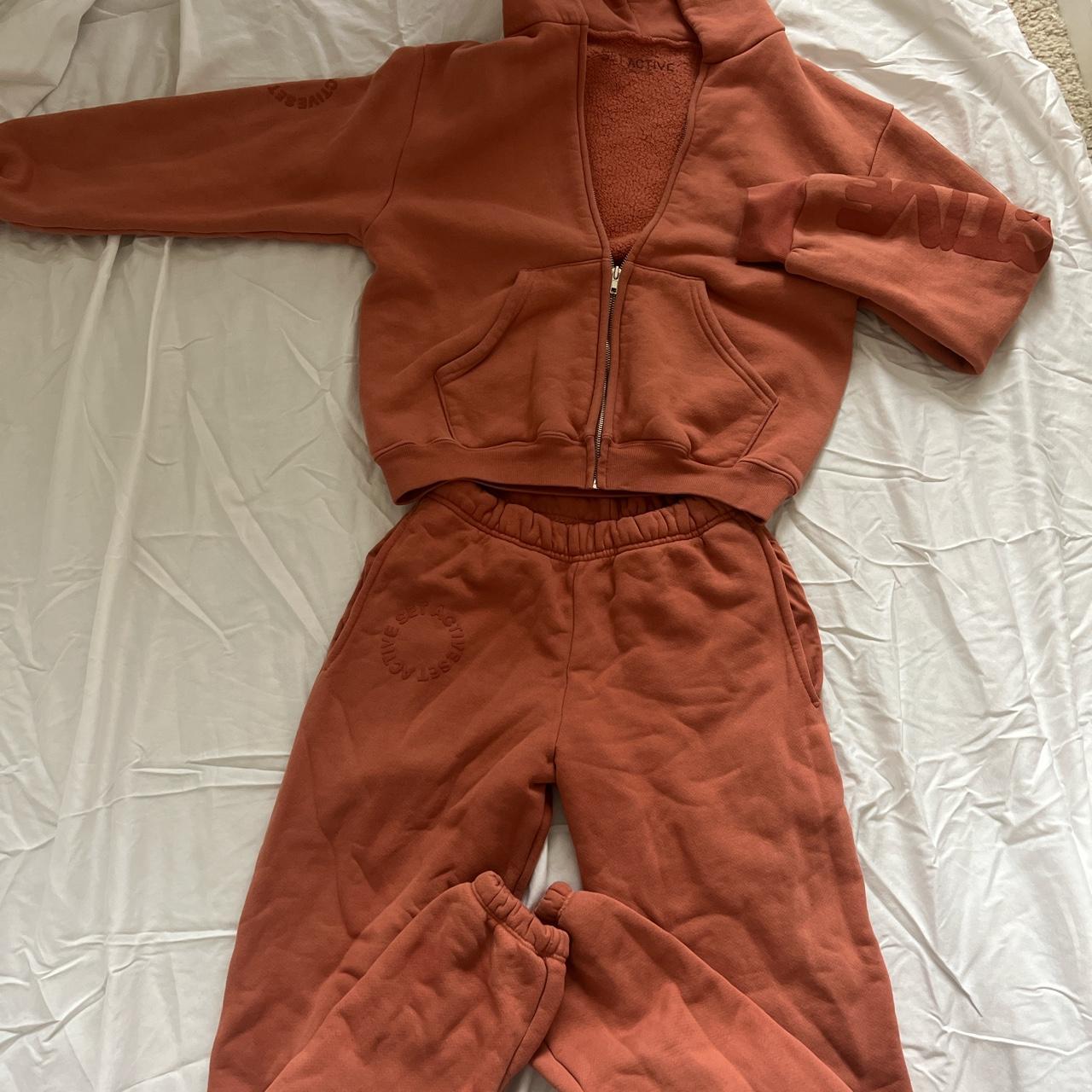 Set Active Spritz matching sweat set Top and bottom... - Depop