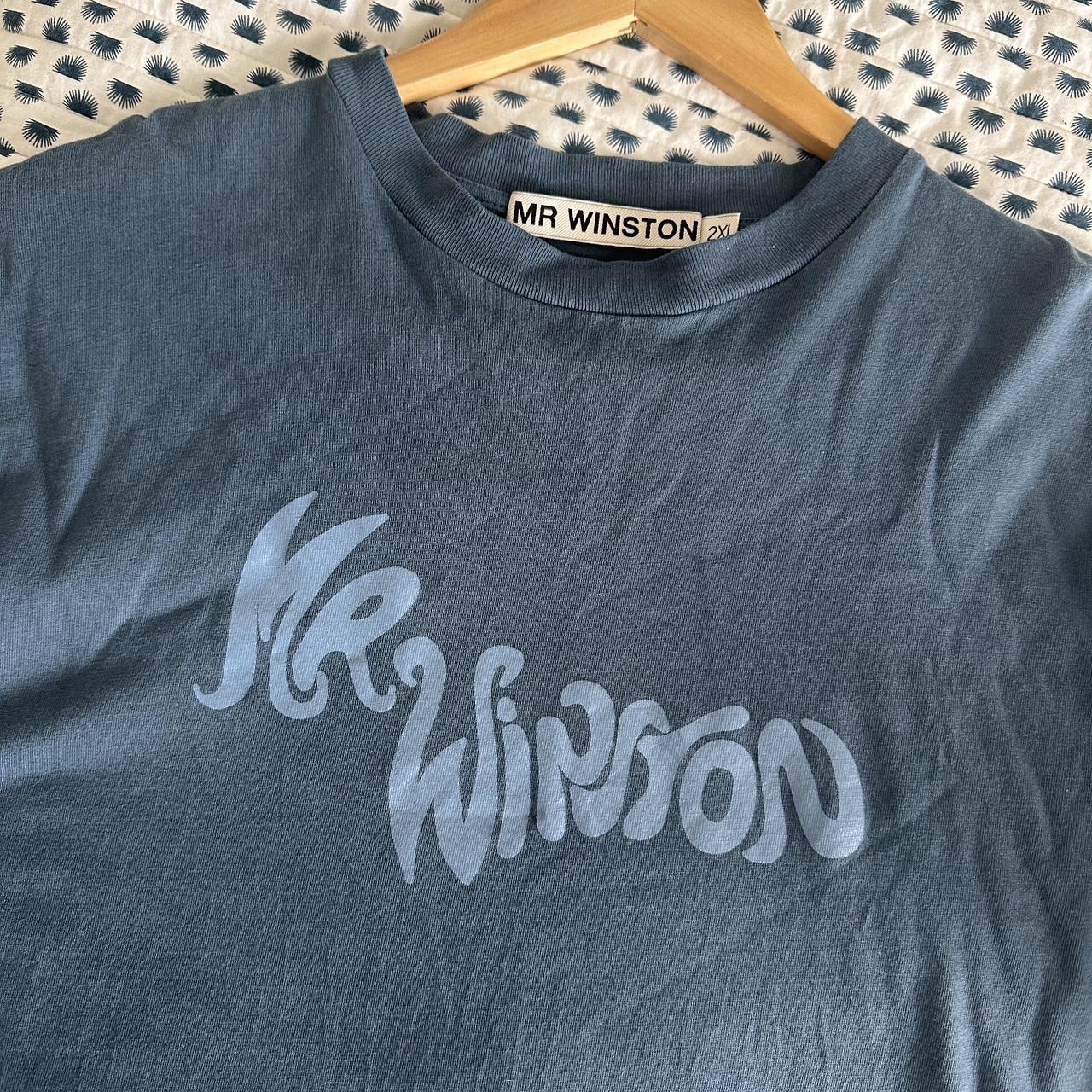 Mr Winston Deep Sea Tee - 2XL - Hardly Worn #acne... - Depop