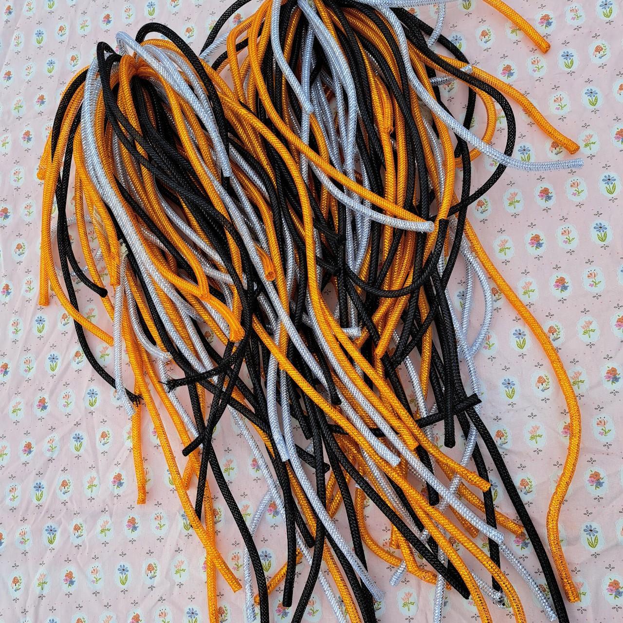 Gothic Cyberlox Orange & Black industrial Cybergoth... - Depop