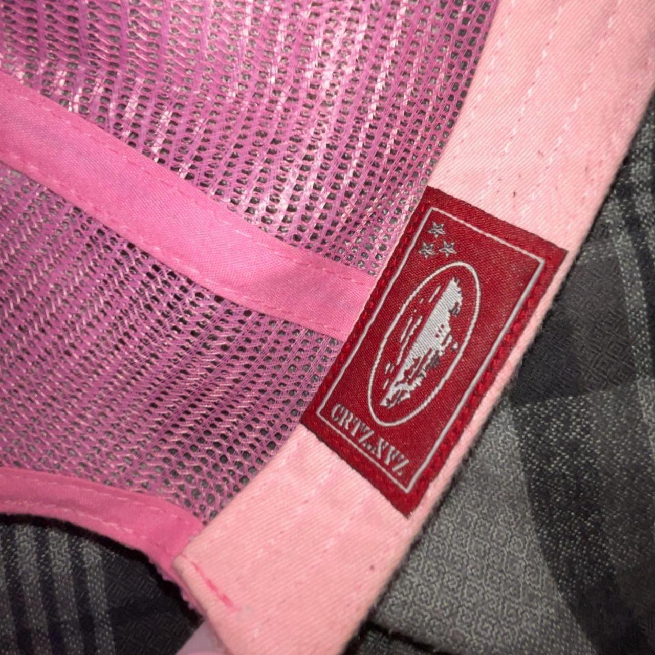 CRTZ pink trucker cap, one size, amazing condition 💕 - Depop