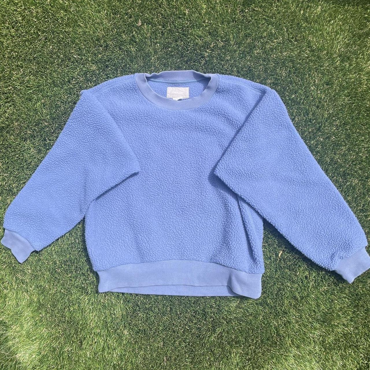 Everlane ReNew Fleece Light blue Fleece by Everlane... - Depop