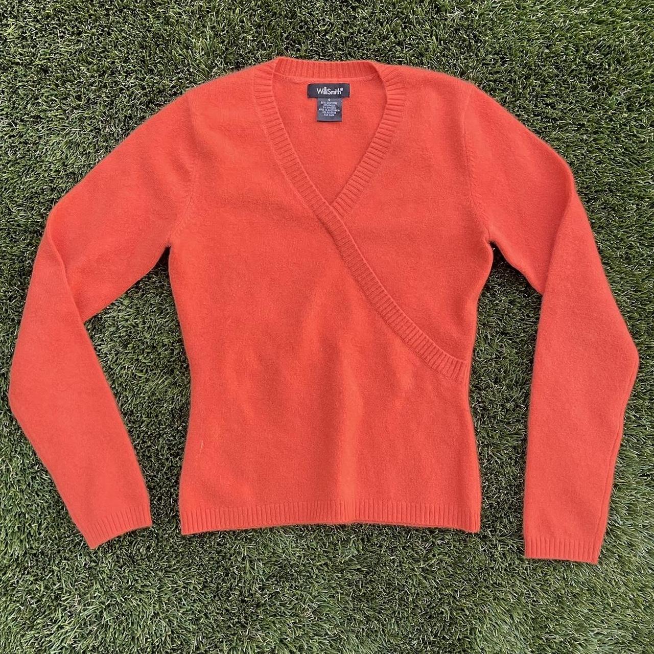 Orange Cashmere Sweater Beautiful cashmere sweater... - Depop