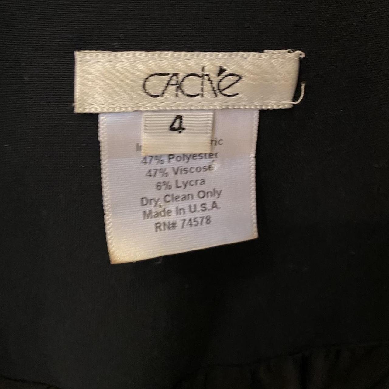 Cache Women's Black and Silver Coat | Depop