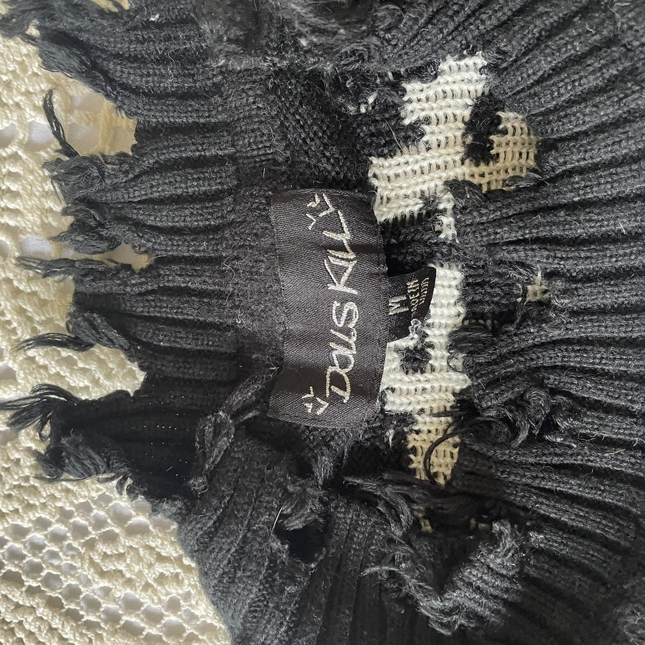 super sick dolls kill skeleton sweater - Depop