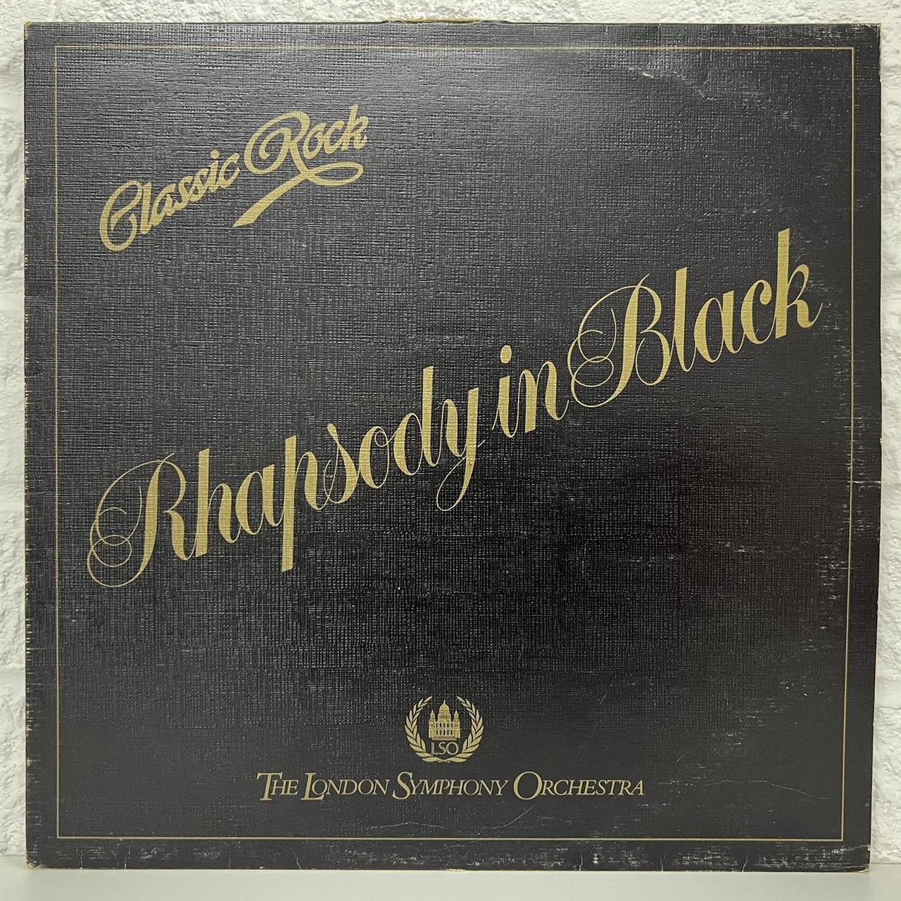 Classic Rock Album Rhapsody In Black London Symphony... - Depop