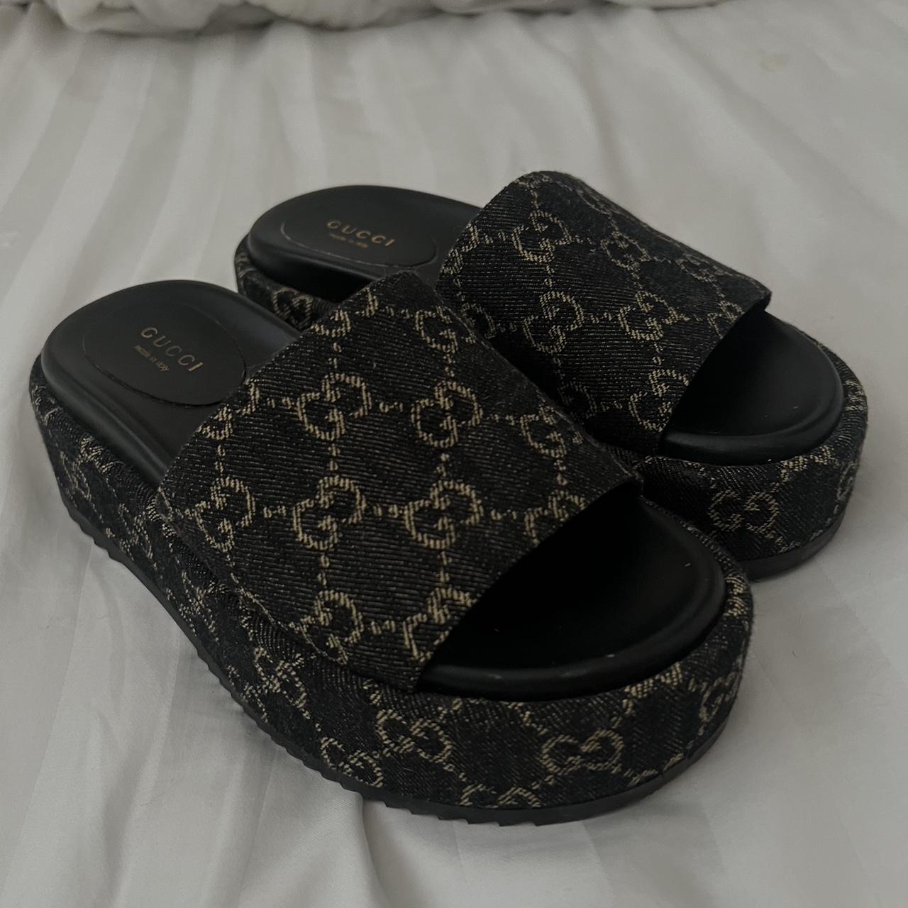Gucci Platform Sandals, size 5.5. I can send proof... | Depop