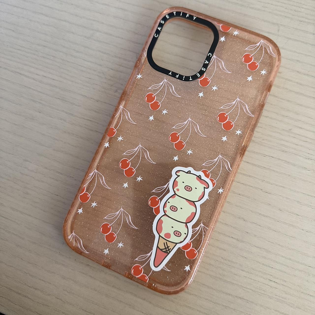 Iphone 12 pro max casetify case. Sticker can be... - Depop