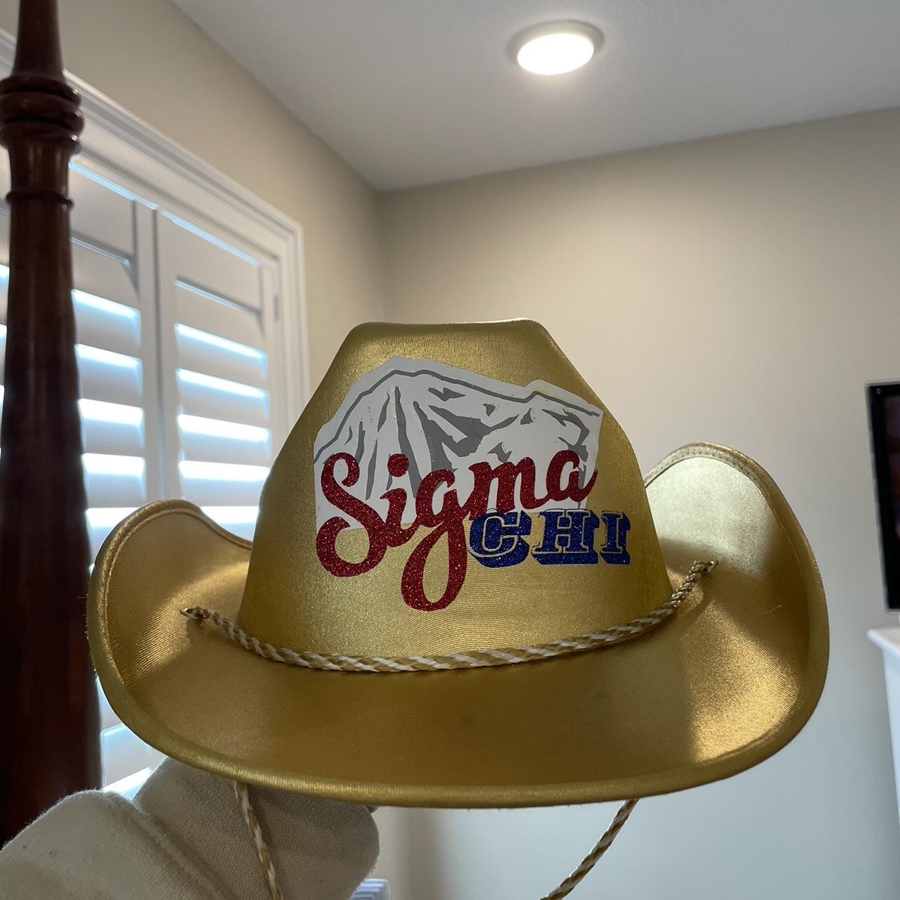 Sigma Chi cowboy hat #sigmachi #cowboyhat - Depop