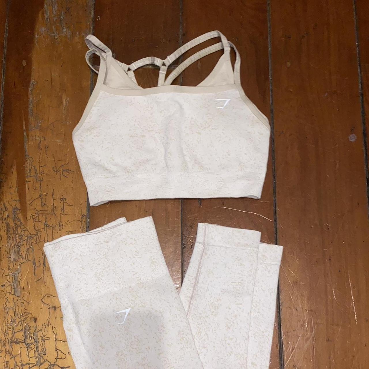 Gym shark matching set, size xs Only worn a handful... - Depop