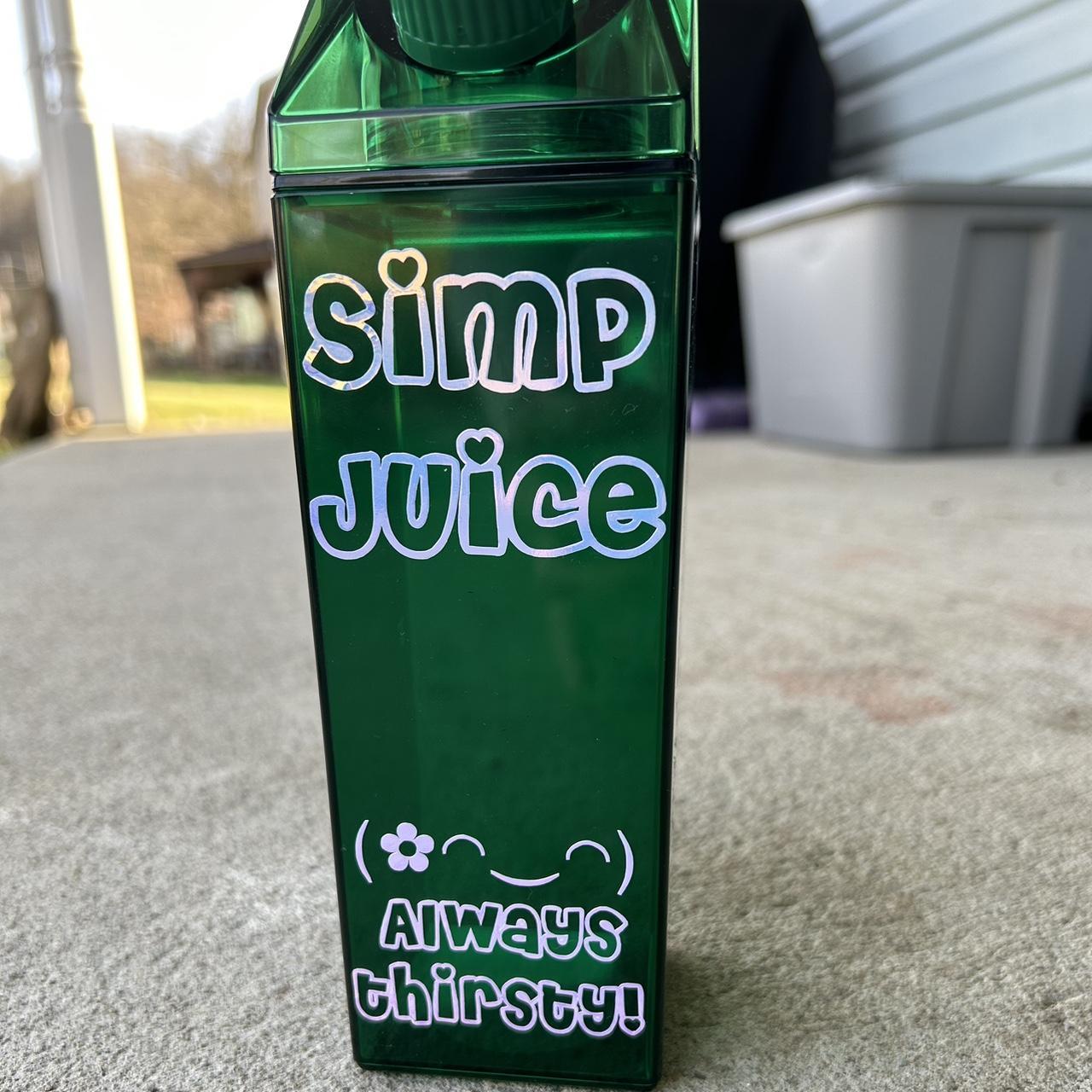 Simp juice milk carton!💚 Made by me! If you have... - Depop