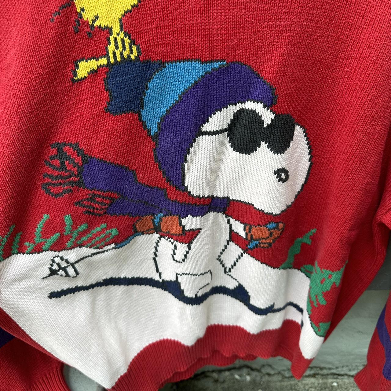 Vintage Snoopy Skiing Bill Ditfort Schulz Graphic... - Depop