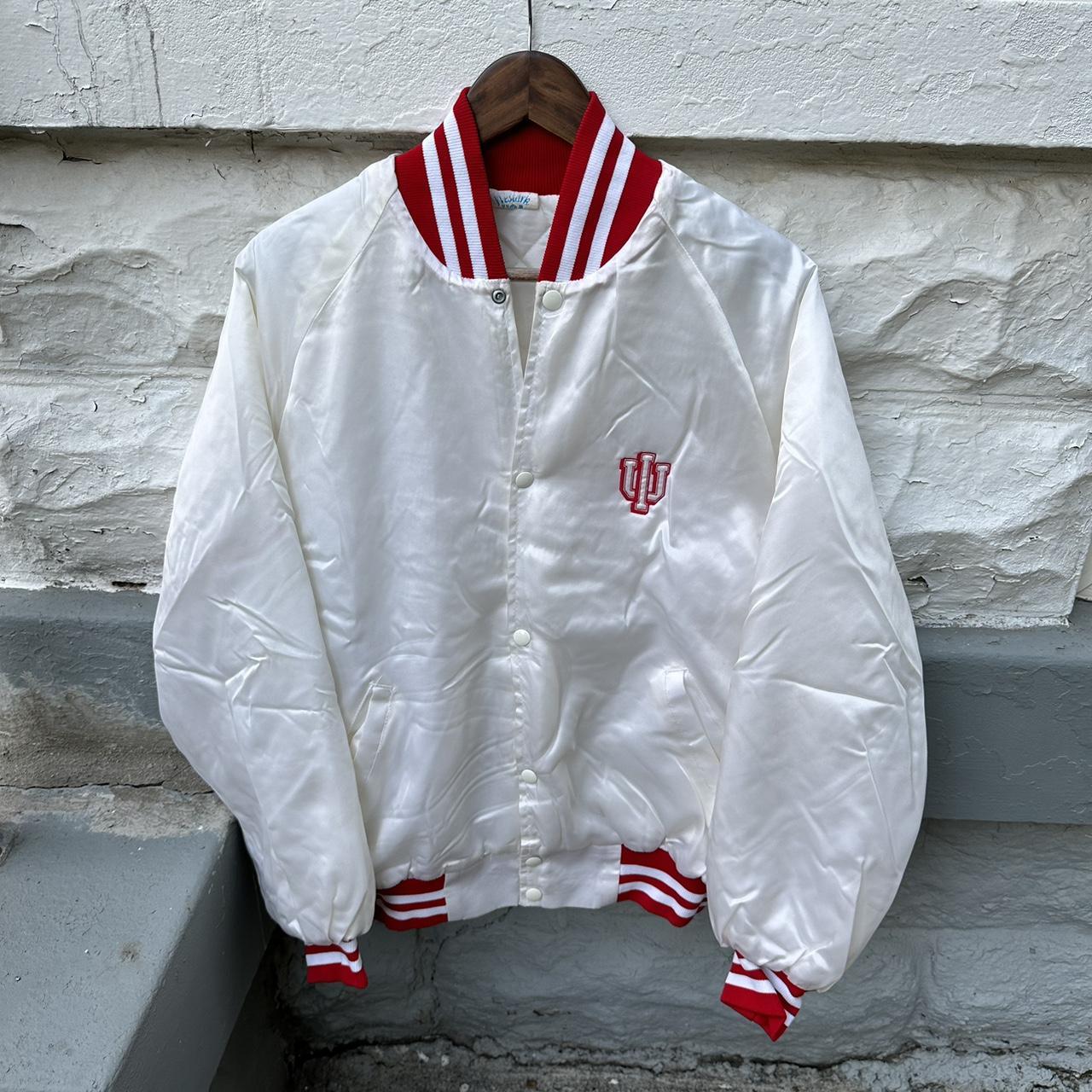 Vintage Indiana Satin Jacket Men’s L - Depop