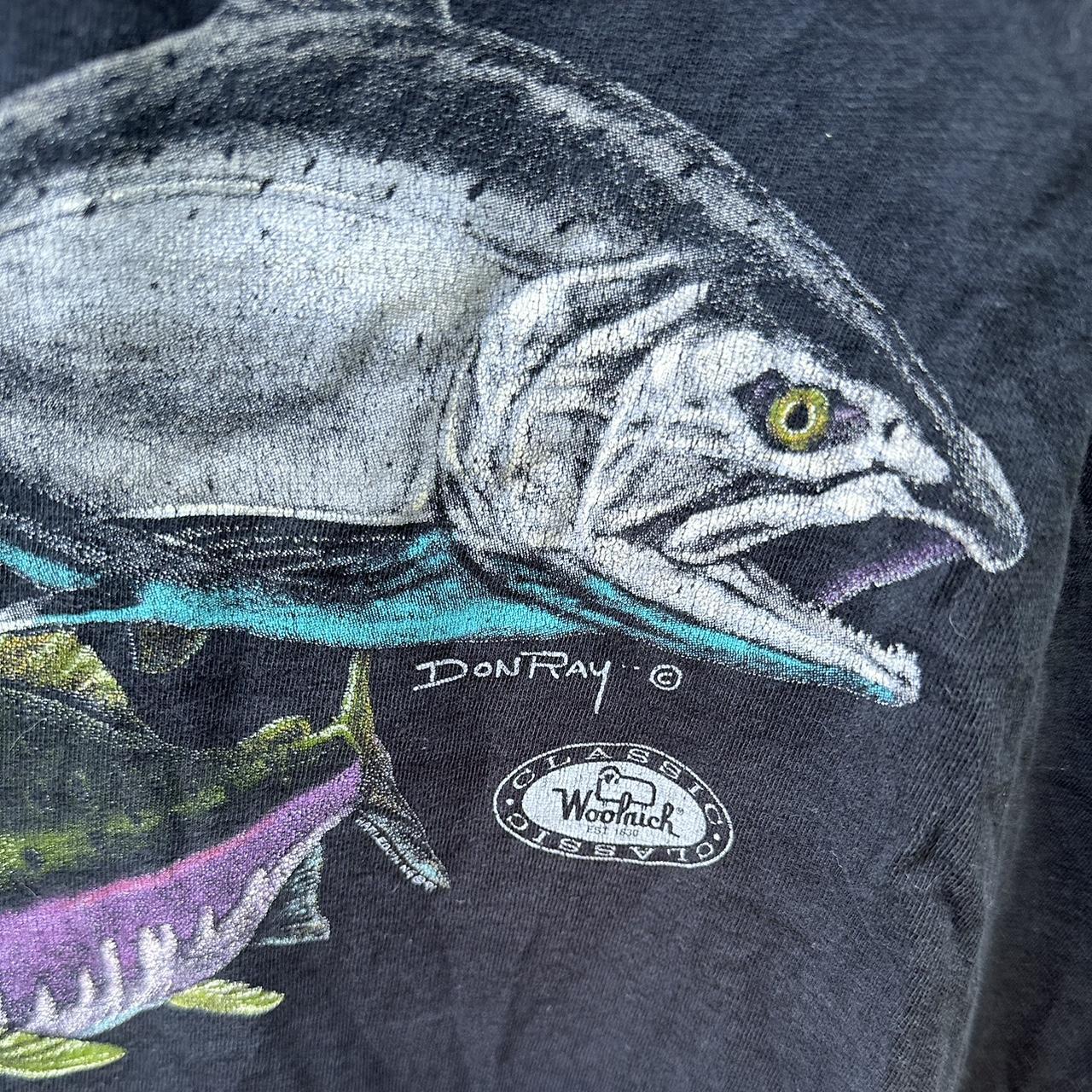 Vintage Woolrich Don Ray Art Shirt Men’s XXL - Depop