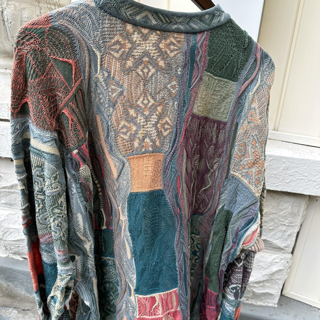 Vintage Pastel Coogi Sweater Men’s L - Depop
