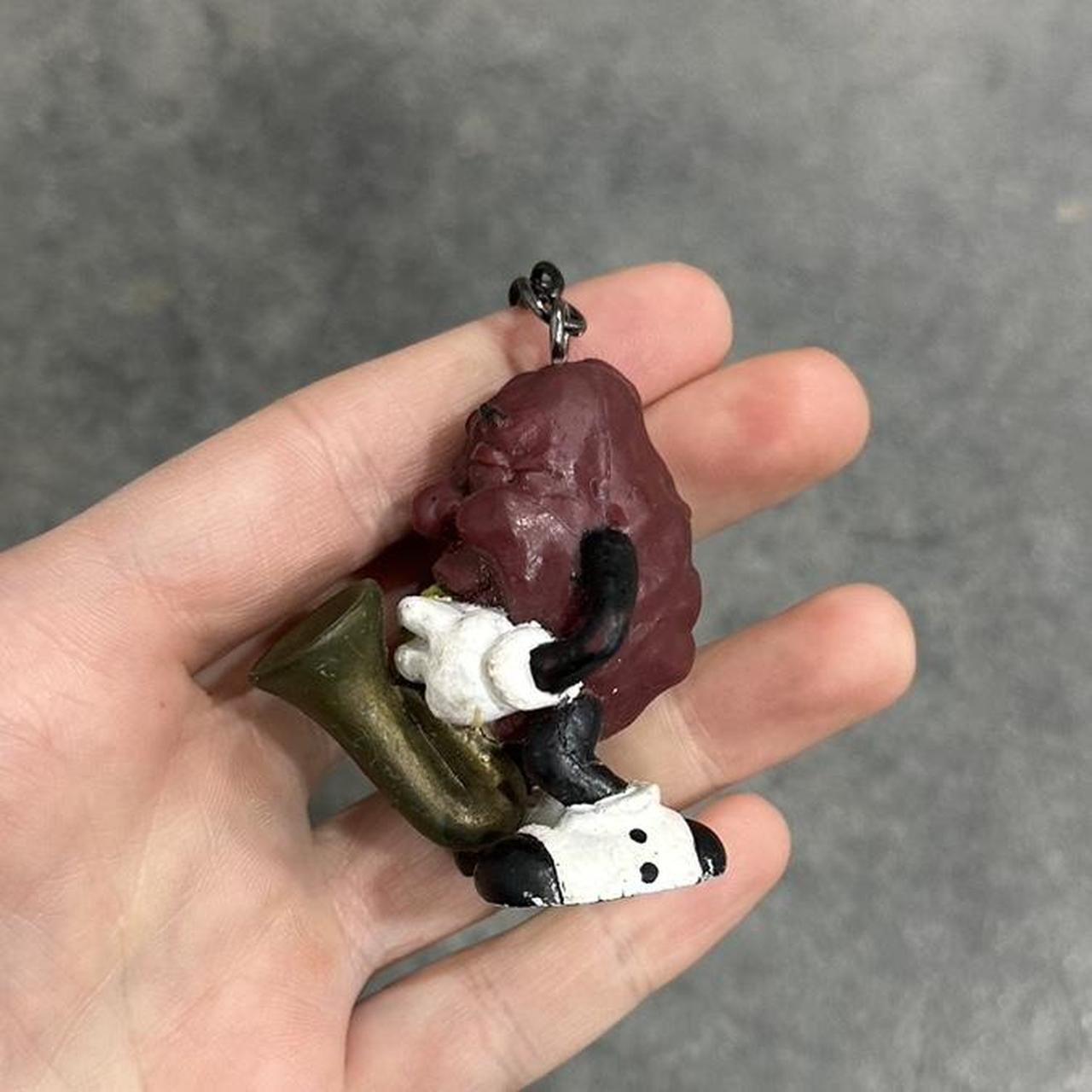 Vintage California Raisons Jazz 80’s Key Chain | Depop