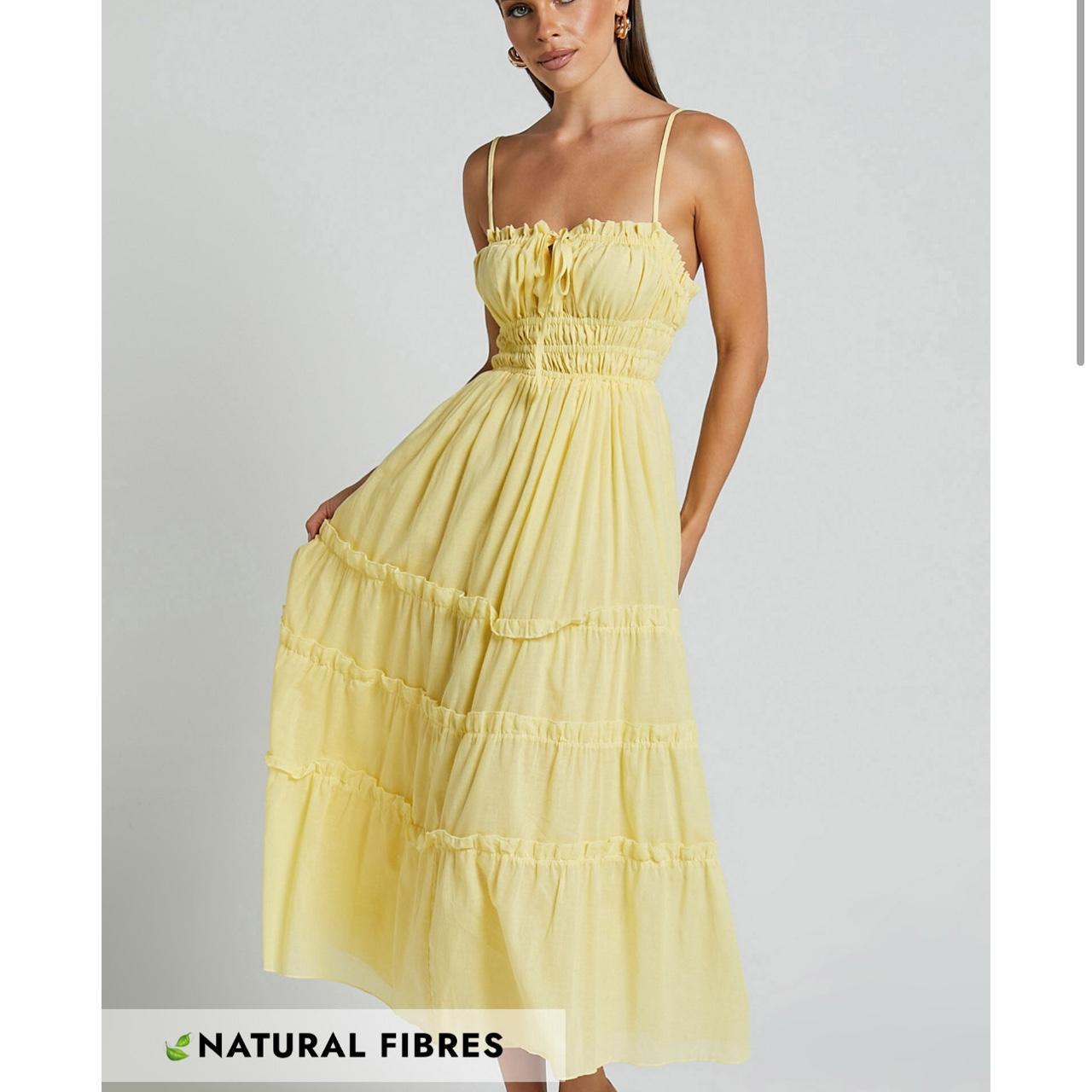 Yellow Showpo Dress 🤍 This cute is cute and... - Depop