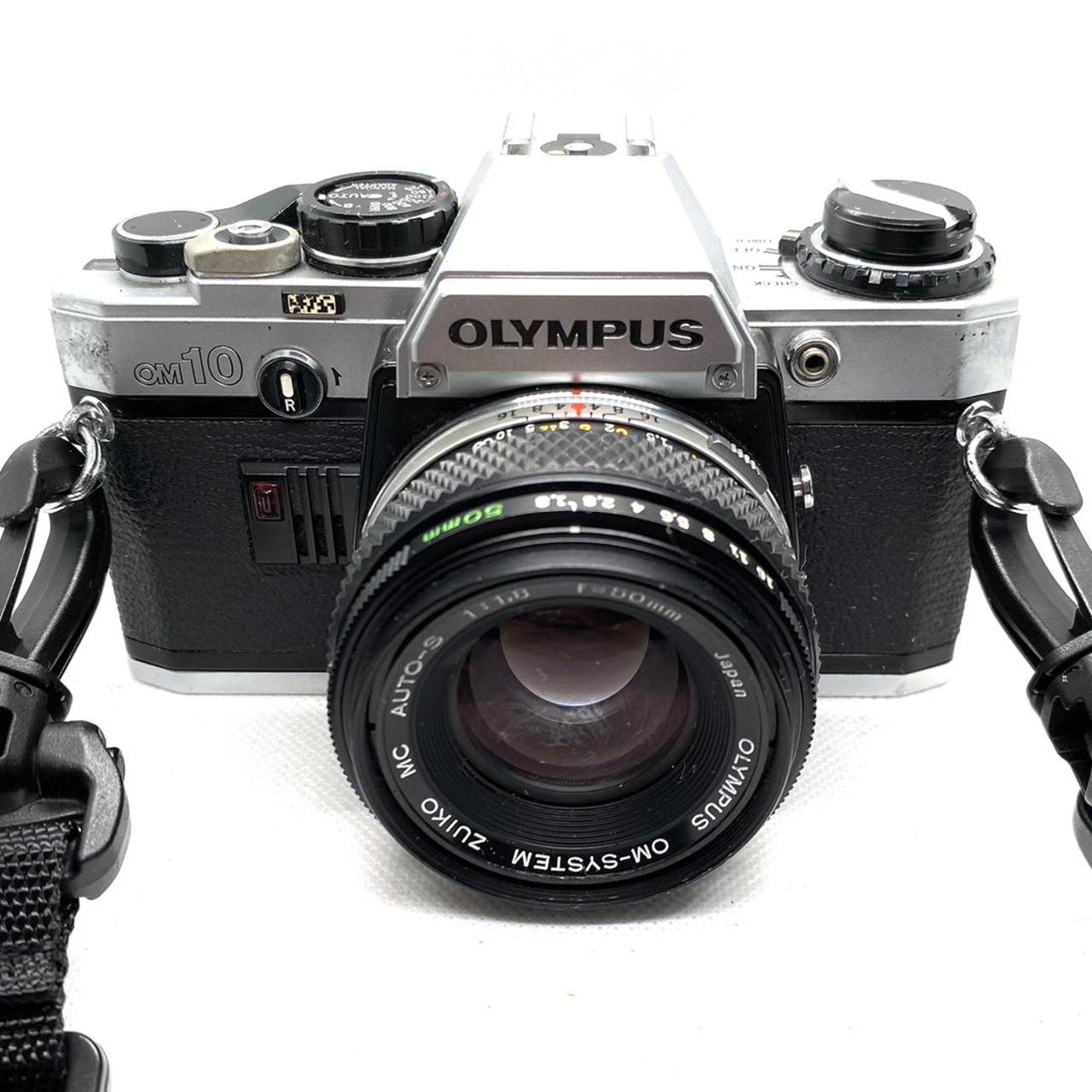 Olympus Silver and Black Cameras-and-accessories | Depop
