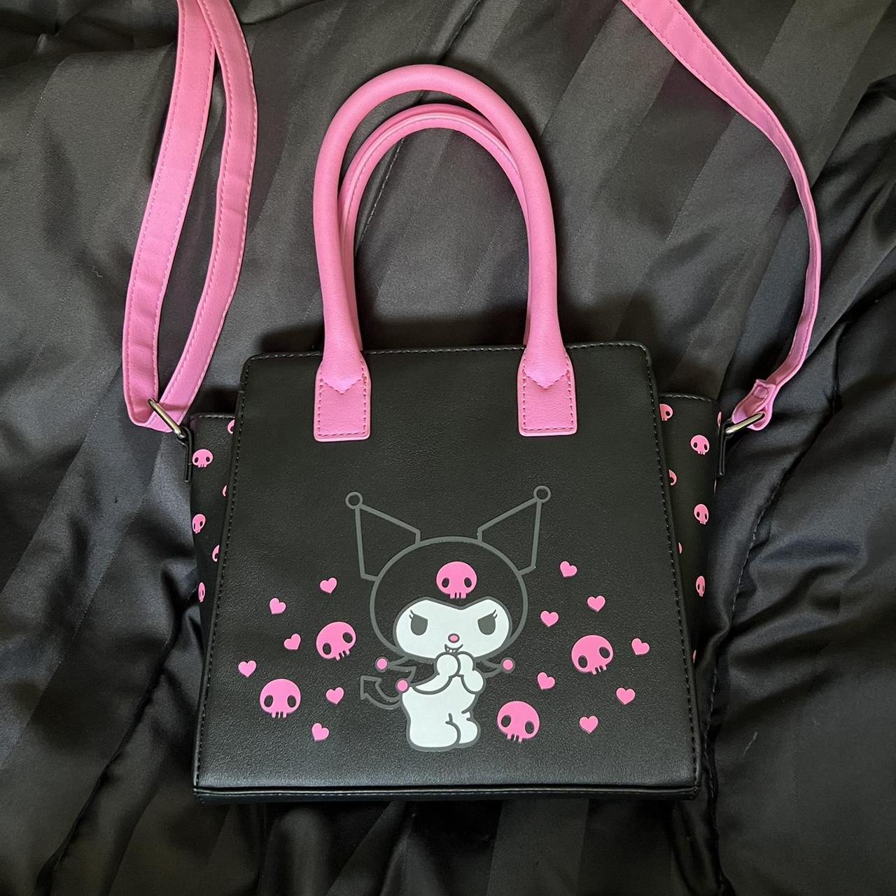 kuromi loungefly crossbody bag in perfect condition... - Depop