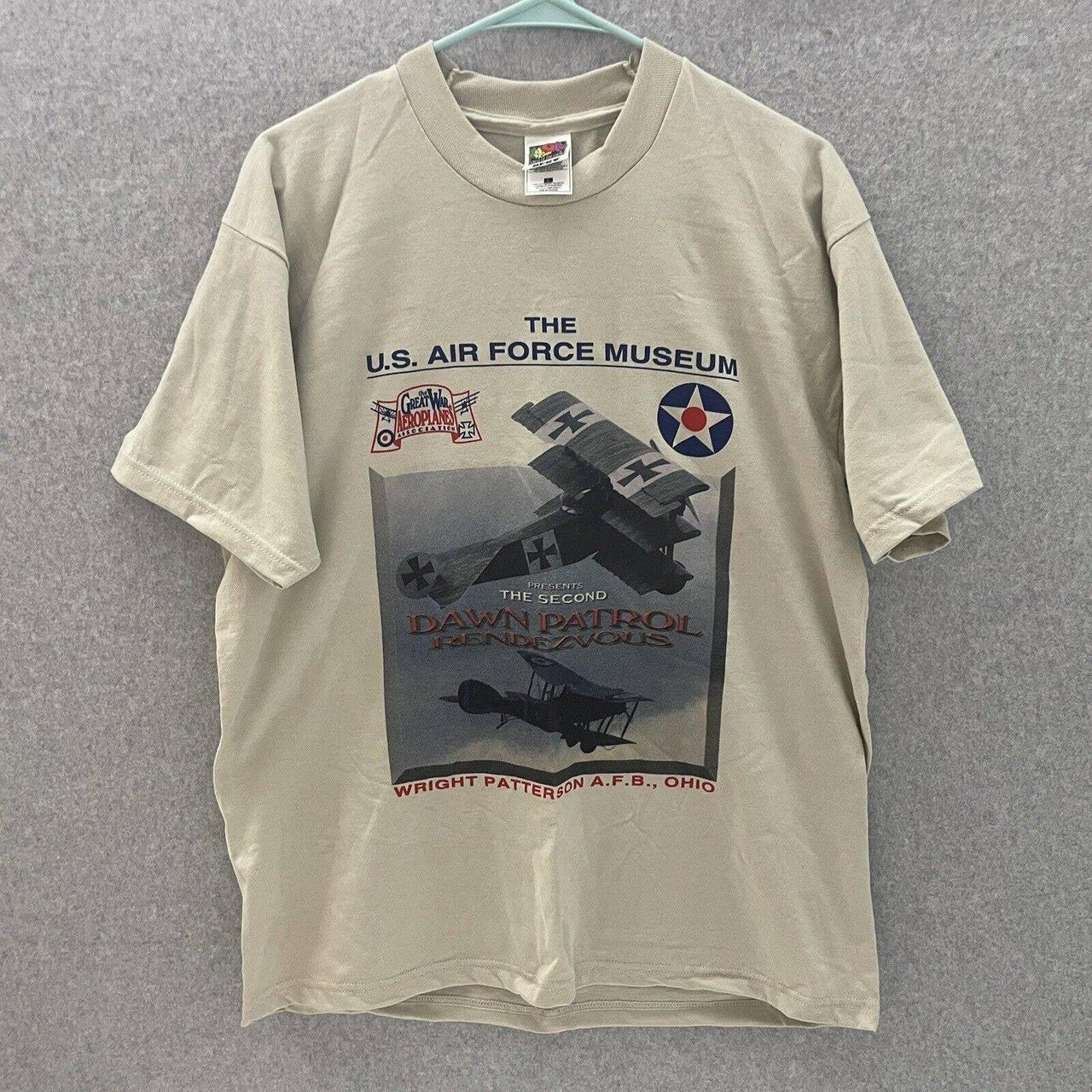 Vintage US Air Force Museum Wright Patterson T Shirt... - Depop