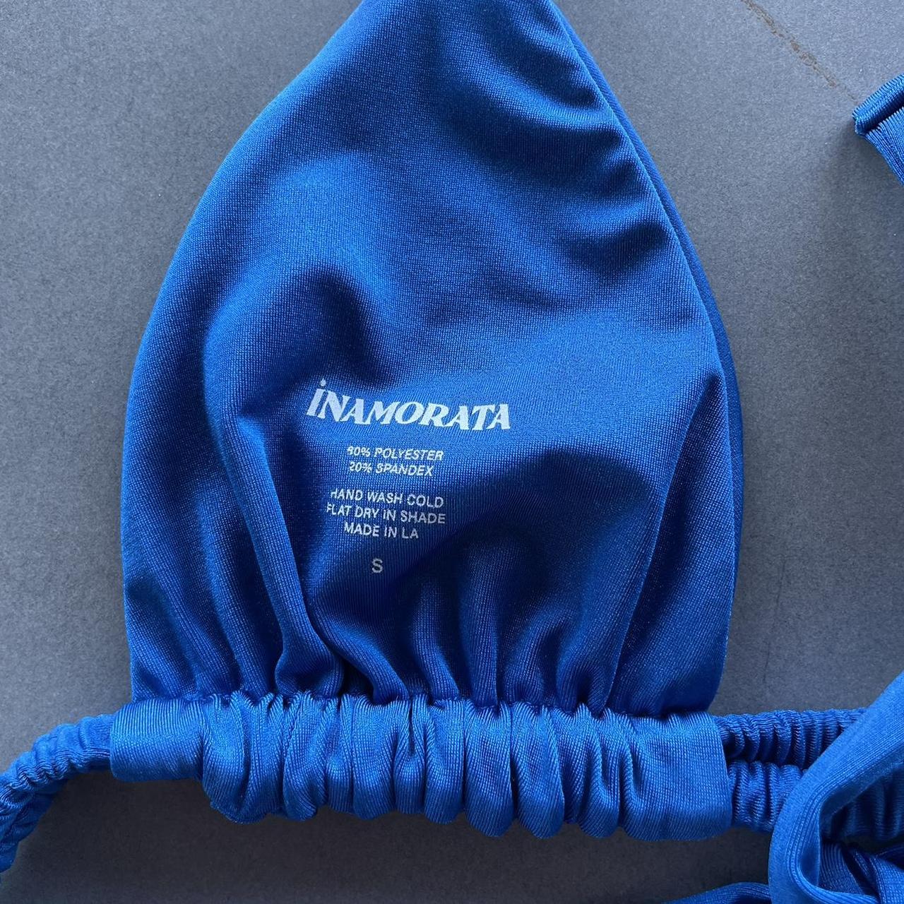inamorata royal blue bikini set :* ･ﾟ *:･ﾟ... - Depop