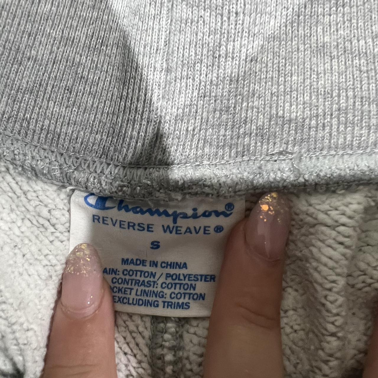 selling champion trackies size small, perfect... - Depop