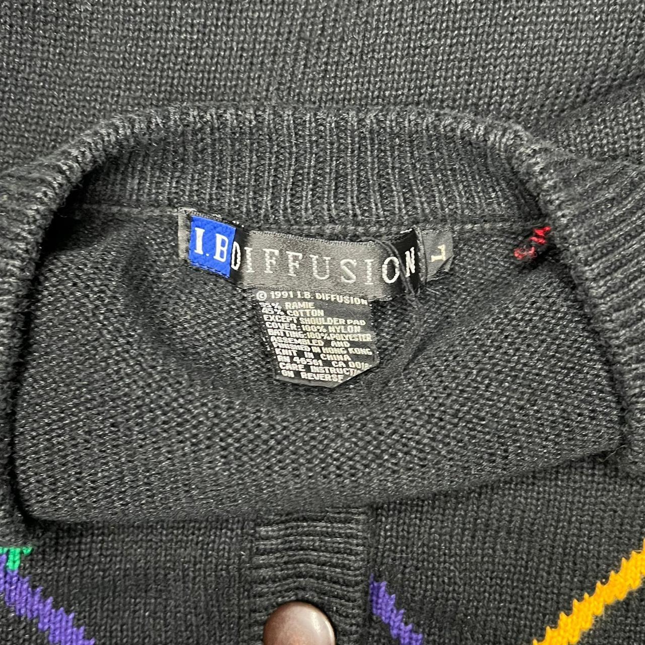 1991 IB Diffusion Cardigan - Good Condition! -... - Depop