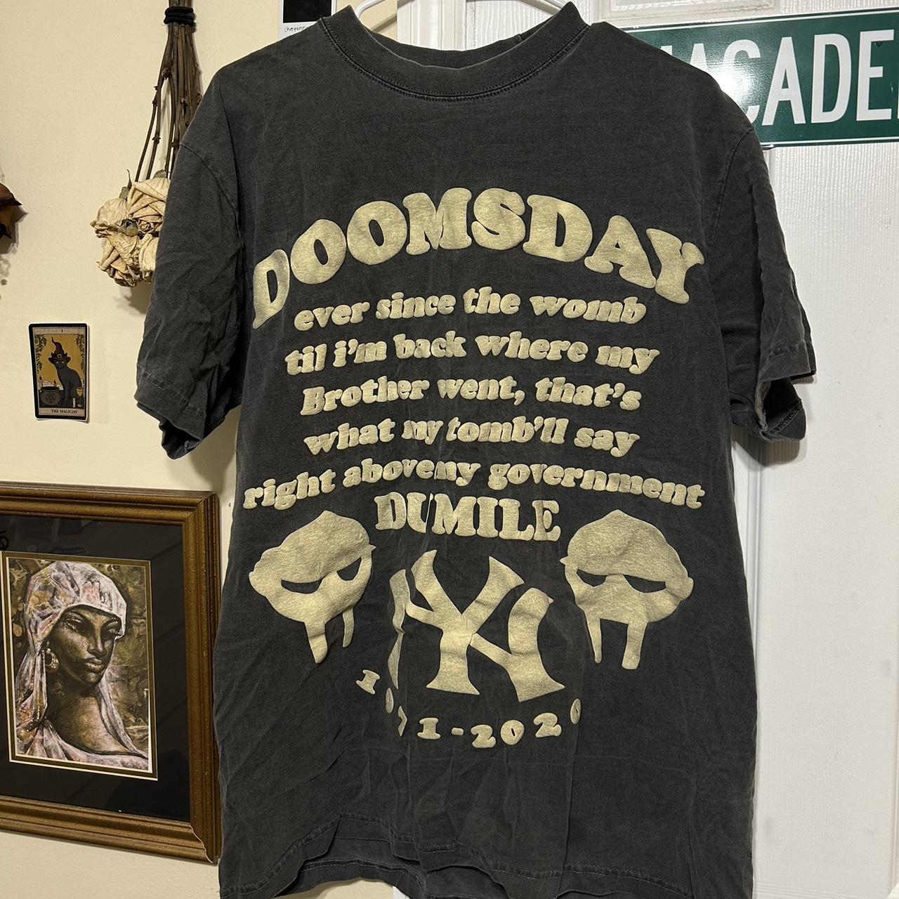 MF DOOM Doomsday Shirt size: medium condition:... - Depop