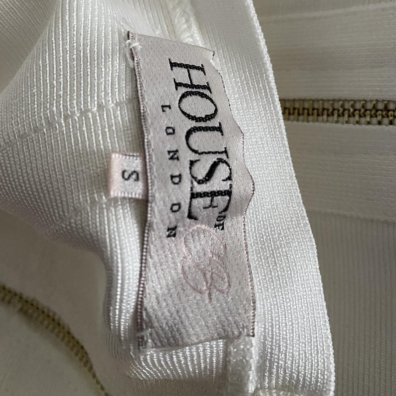 House of CB - Berlice - white tie waist bandage... | Depop