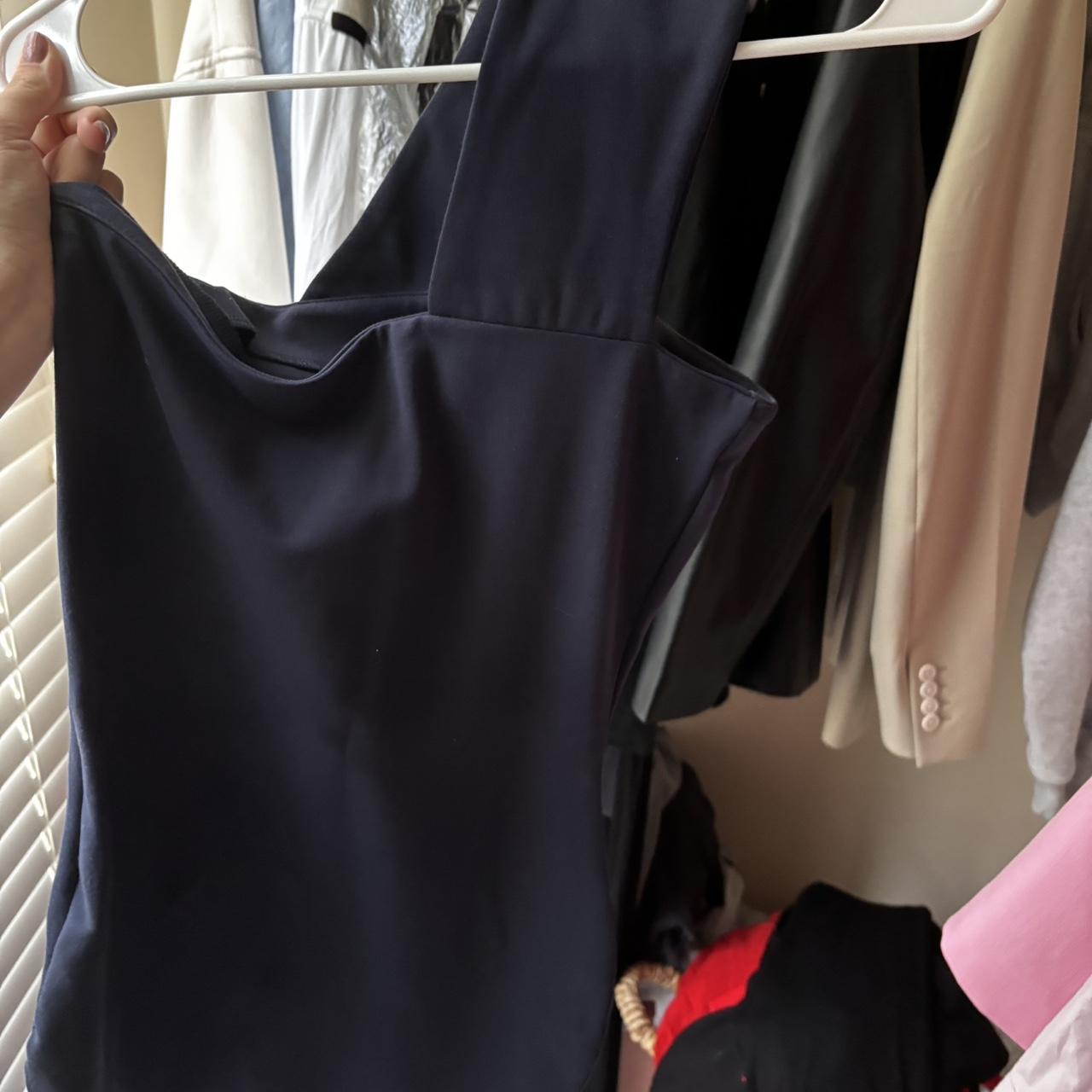 Revolve navy dress worn once for a wedding #revolve - Depop