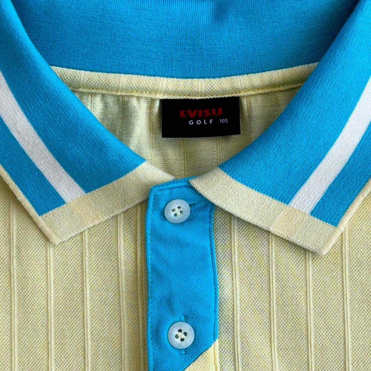 Evisu polo shirt Sz L Like new Feel free to ask... - Depop