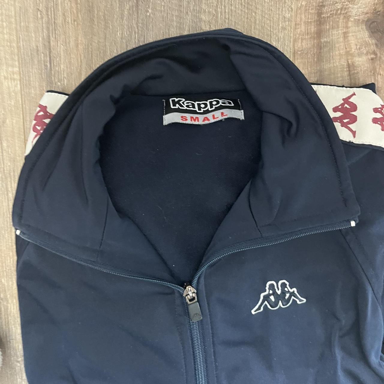 Kappa long sleeve zip up - Depop