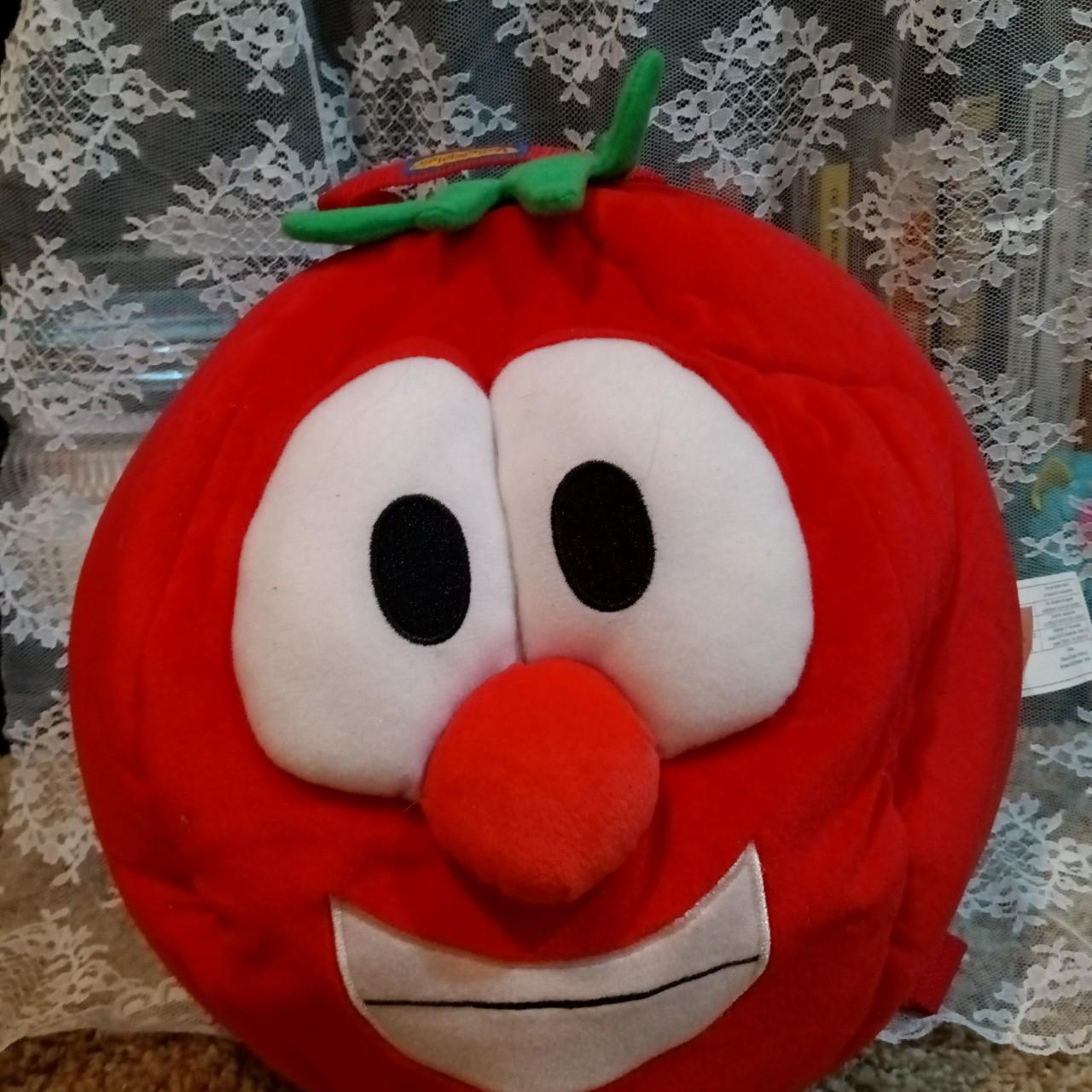 VeggieTales Backpack Bob the Tomato... - Depop
